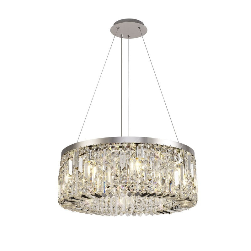 Crystallic Glitter suspended Ceiling Light [2126-8+4GD | 2126-8+4S ...